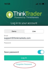 How do I change my ThinkTrader account password? – ThinkMarkets Global